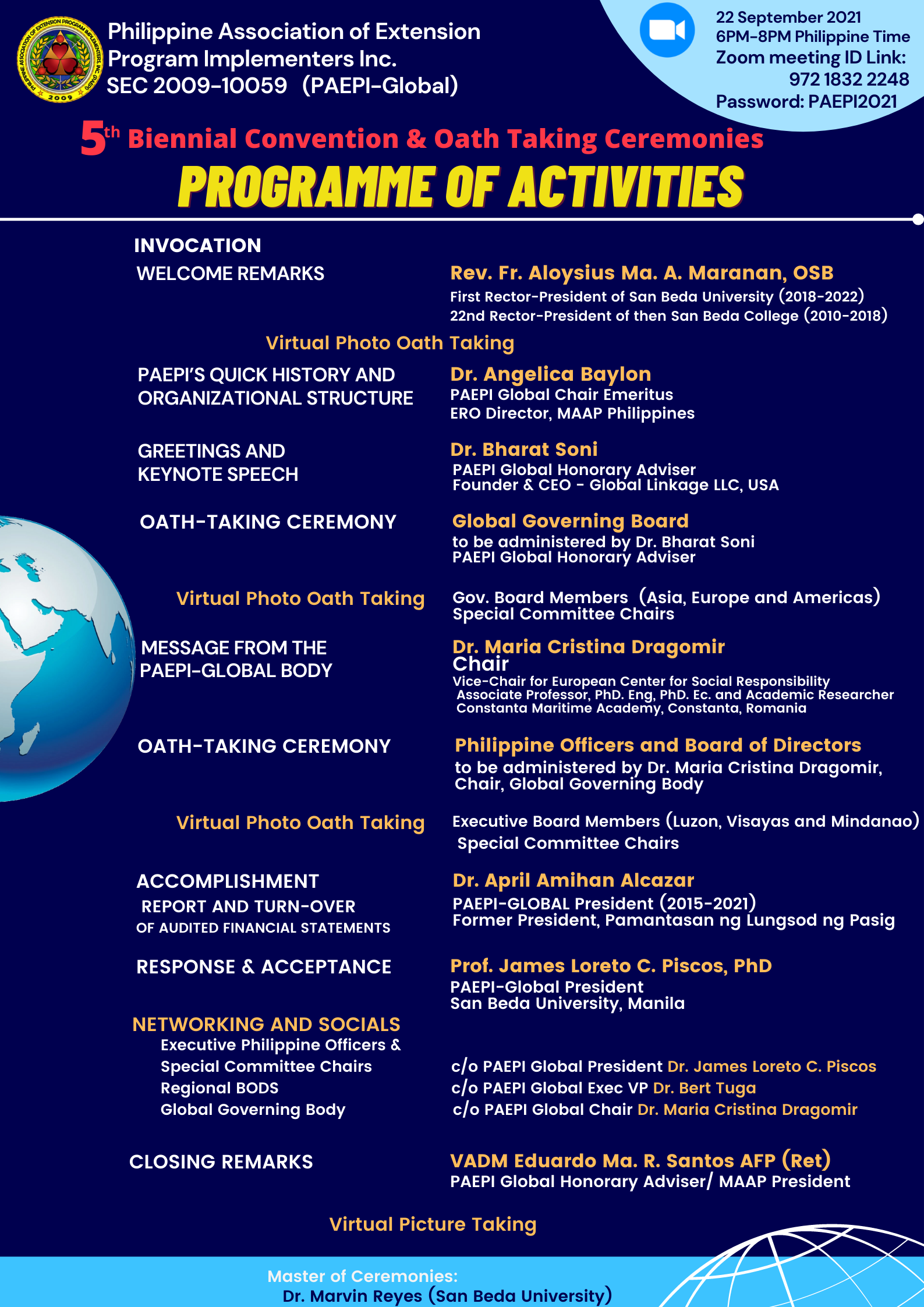 5th Biennial - PAEPI Global (Formerly PAEPI)